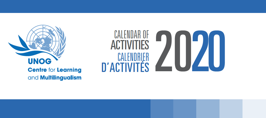 CLM Calendar at a Glance: September - December 2020 | Centre for ...